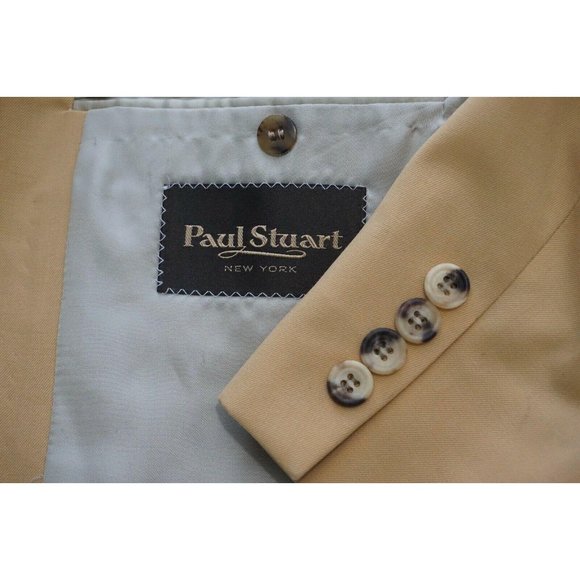 Paul Stuart | Suits & Blazers | Paul Stuart Sb Stuart Light Brown Patch ...